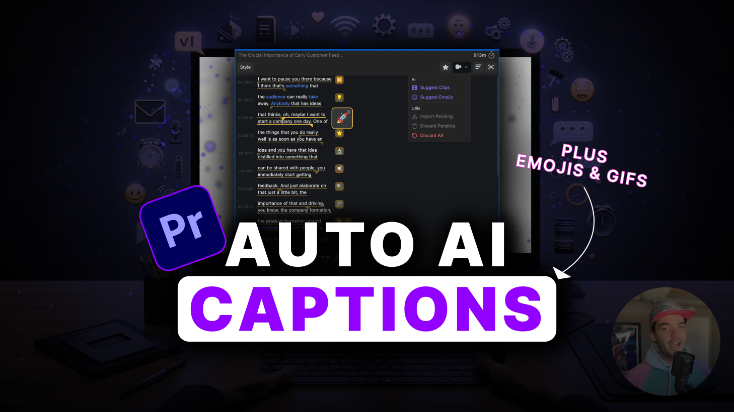 Creating Animated Captions in Premiere Pro Using Brevidy